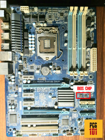 How to Identify BIOS Chip on Motherboard? - PC Guide 101